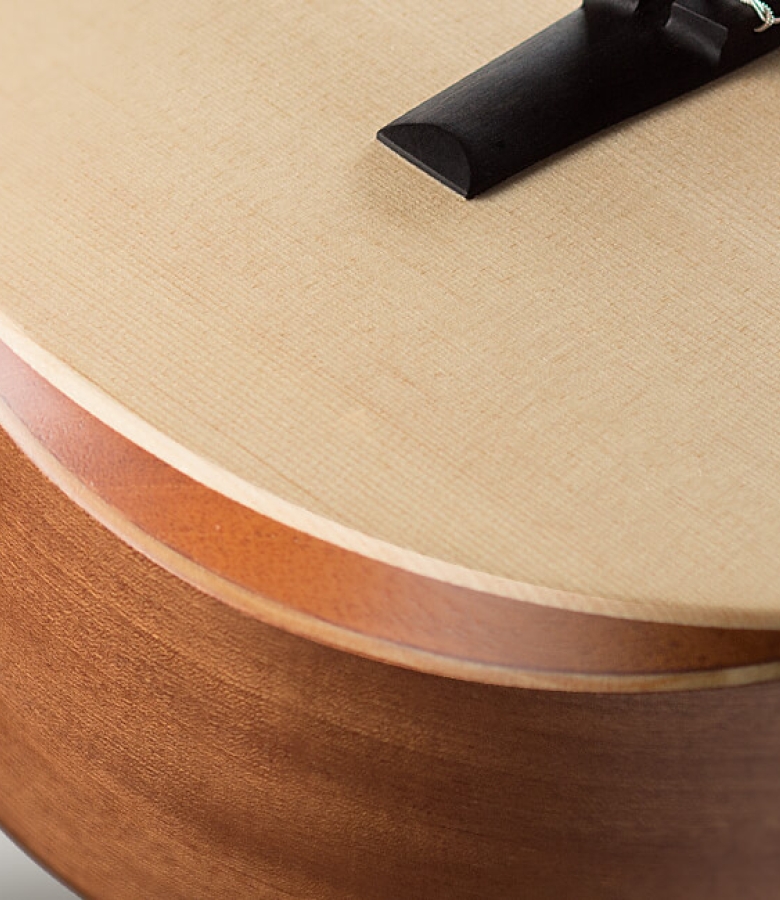 Acoustic Guitar Armrest - Arm Bevel | Taylor Guitars